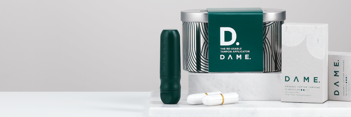 DAME reusable tampon applicator - City to Sea - Turning the tide on plastic