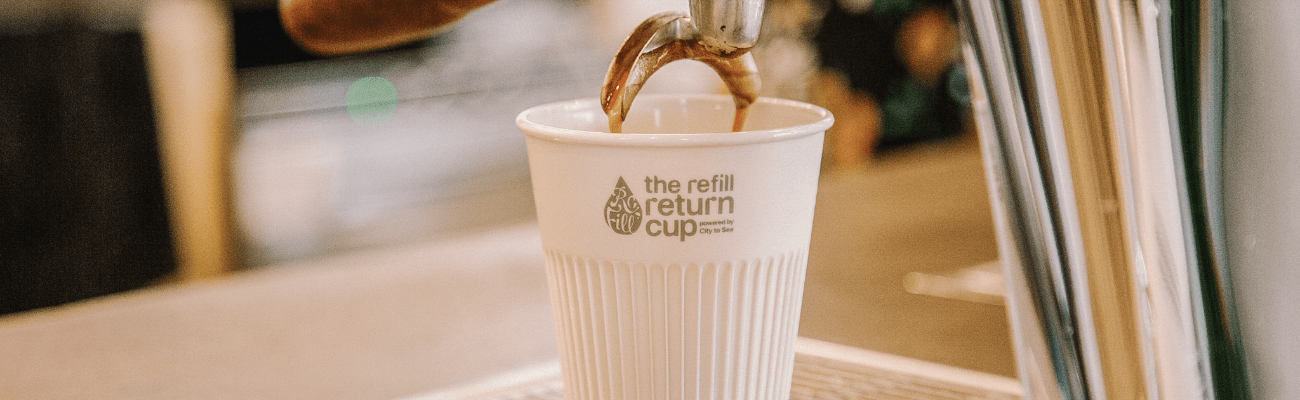 The Refill Return Cup Launches in Bristol - City to Sea